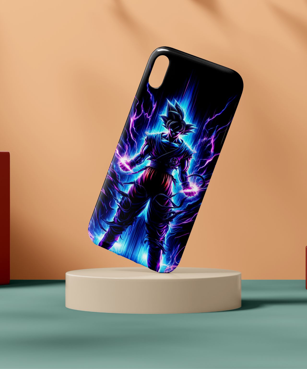 Dragon Ball Z Goku Lightning Mode Mobile Case