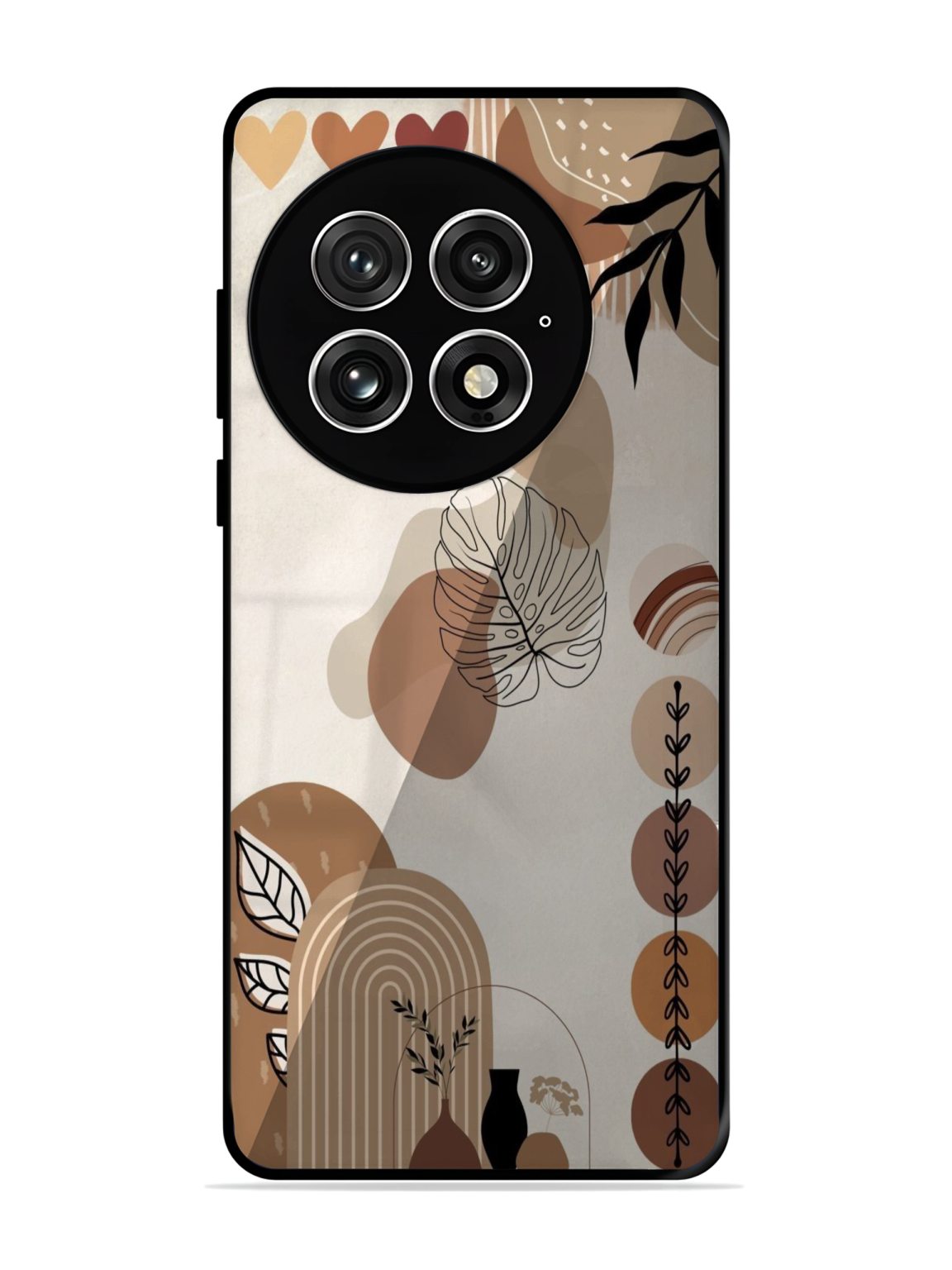 Abstract Earthy Shapes OnePlus 13 Case