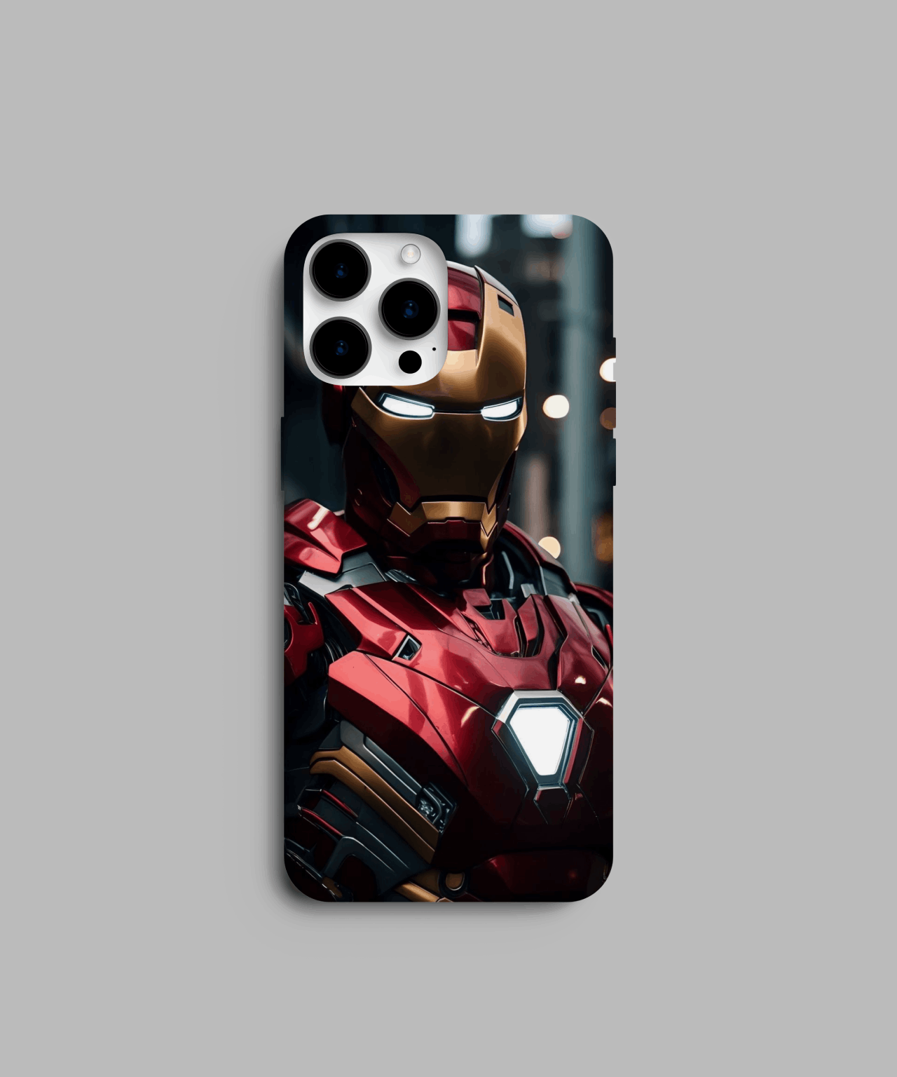 Marvel Iron man Black phone case-POPCASE