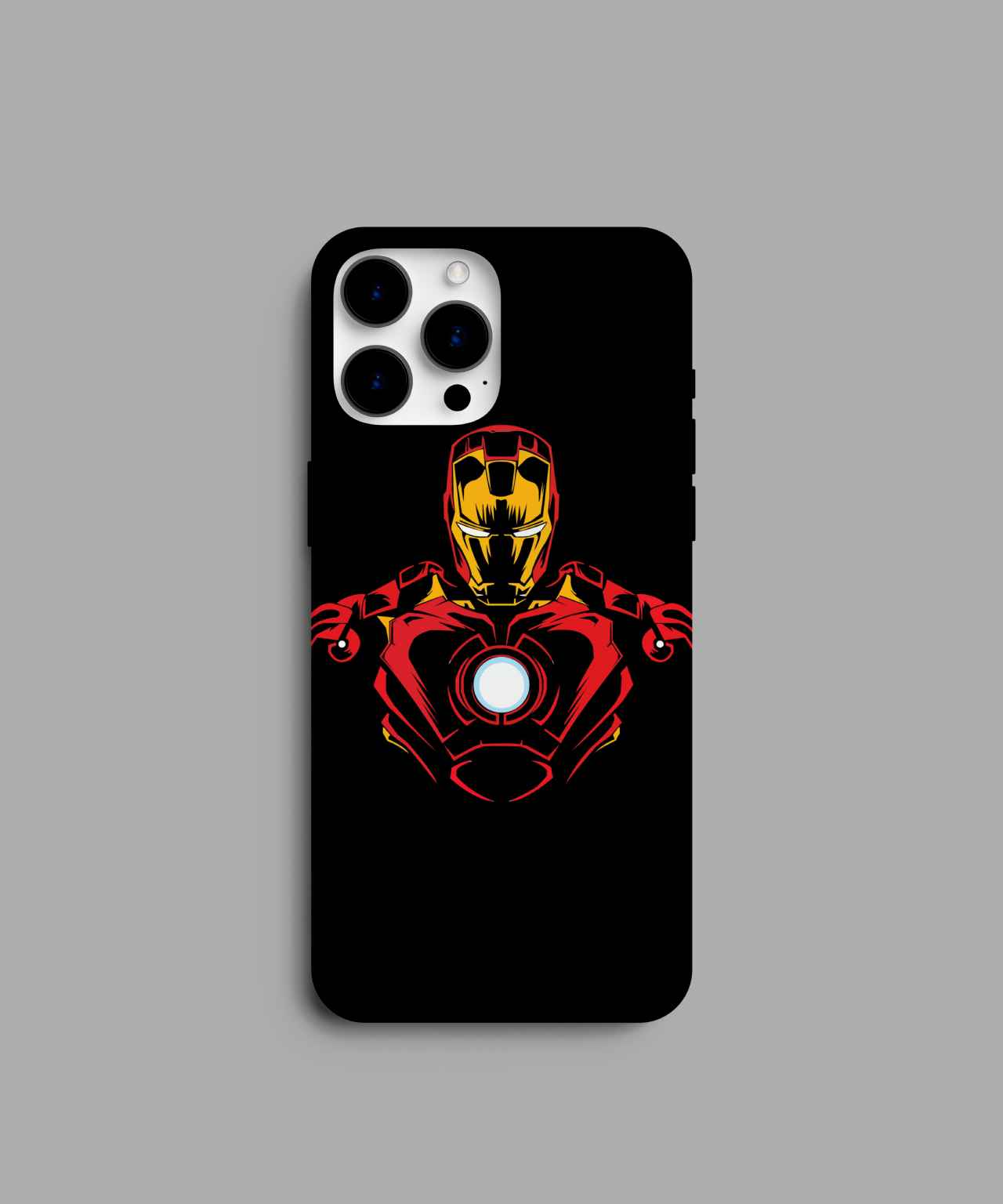 Iron Man Black Phone Case - Superhero– PopCase