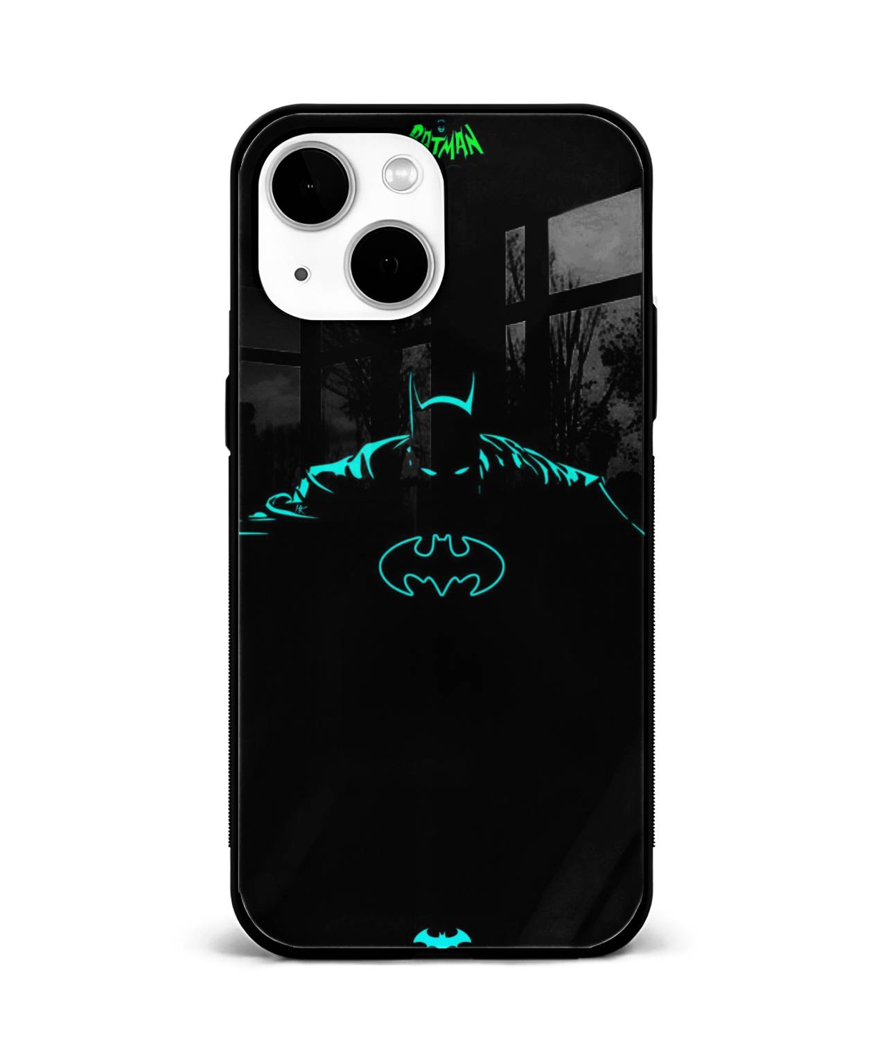 Luminous Batman Case - Glow in the Dark Protection with Iconic Style