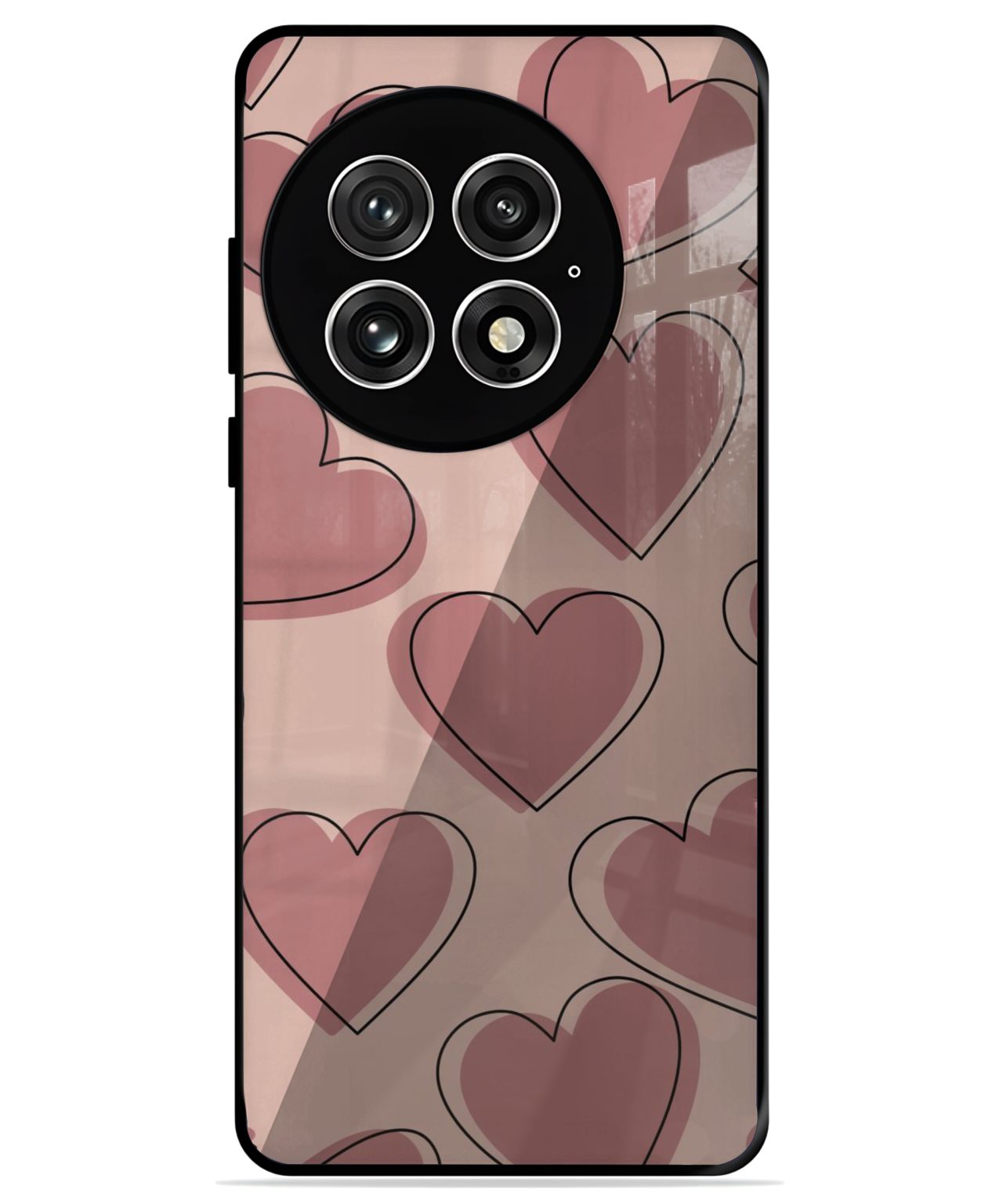 Minimalist Heart Pattern Phone Case for OnePlus 13