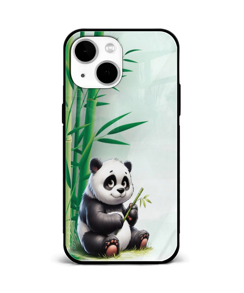 Realistic Panda Bamboo Phone Case