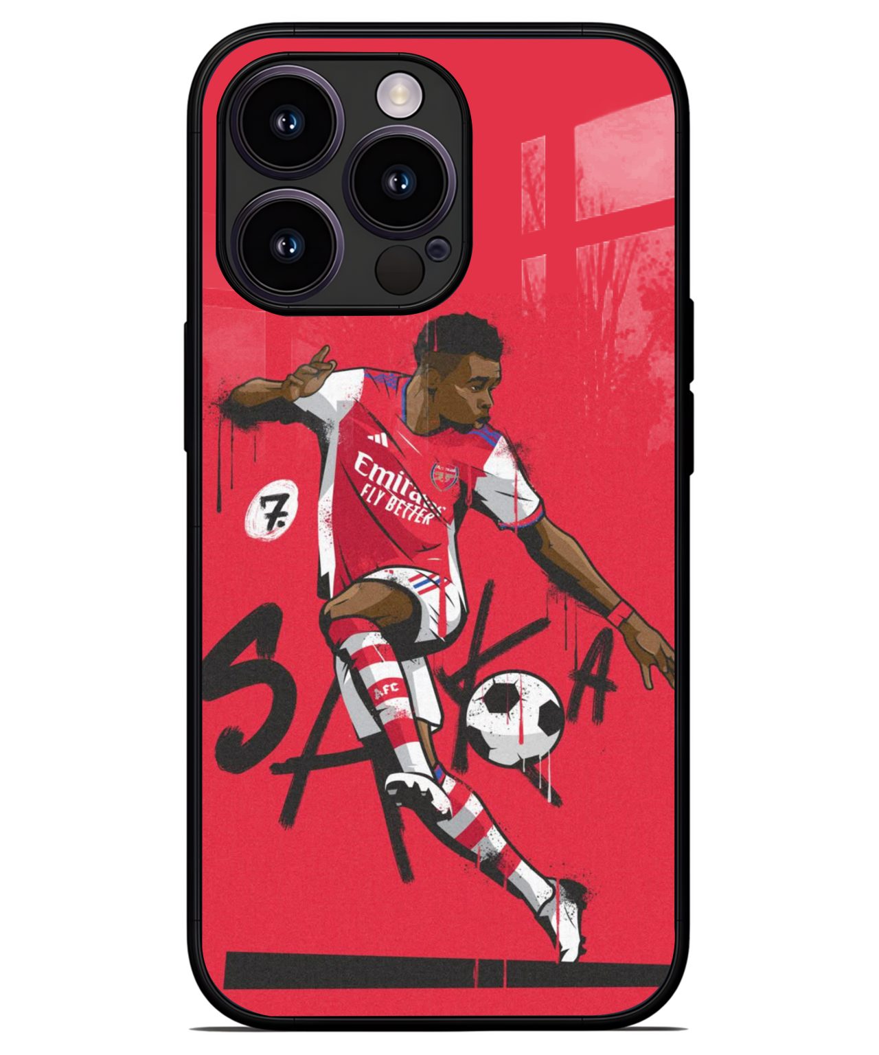 Saka Arsenal Tribute Case for iphone 13 pro back cover