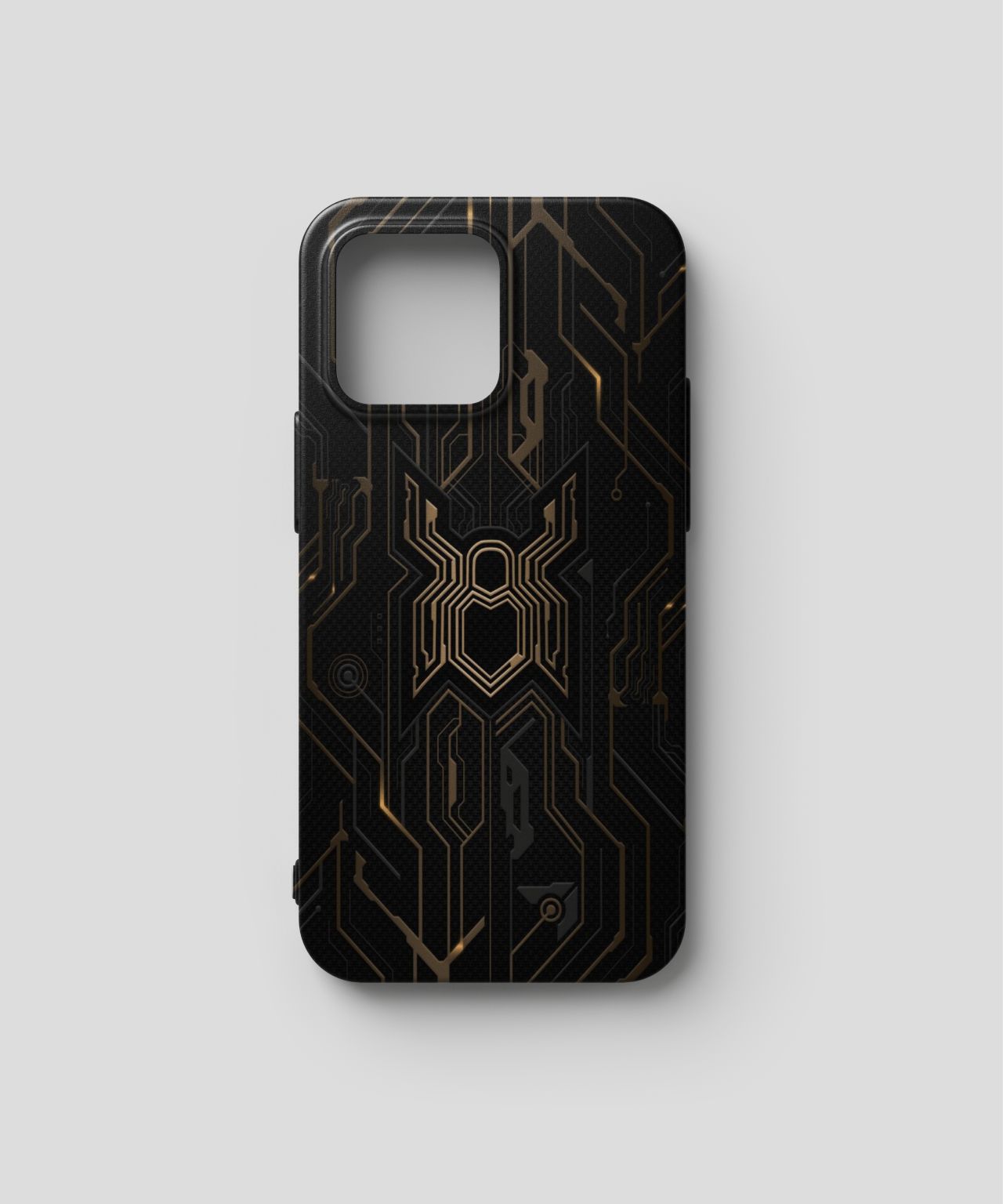 Spiderman Microprocessor Pattern Spider Mobile Case