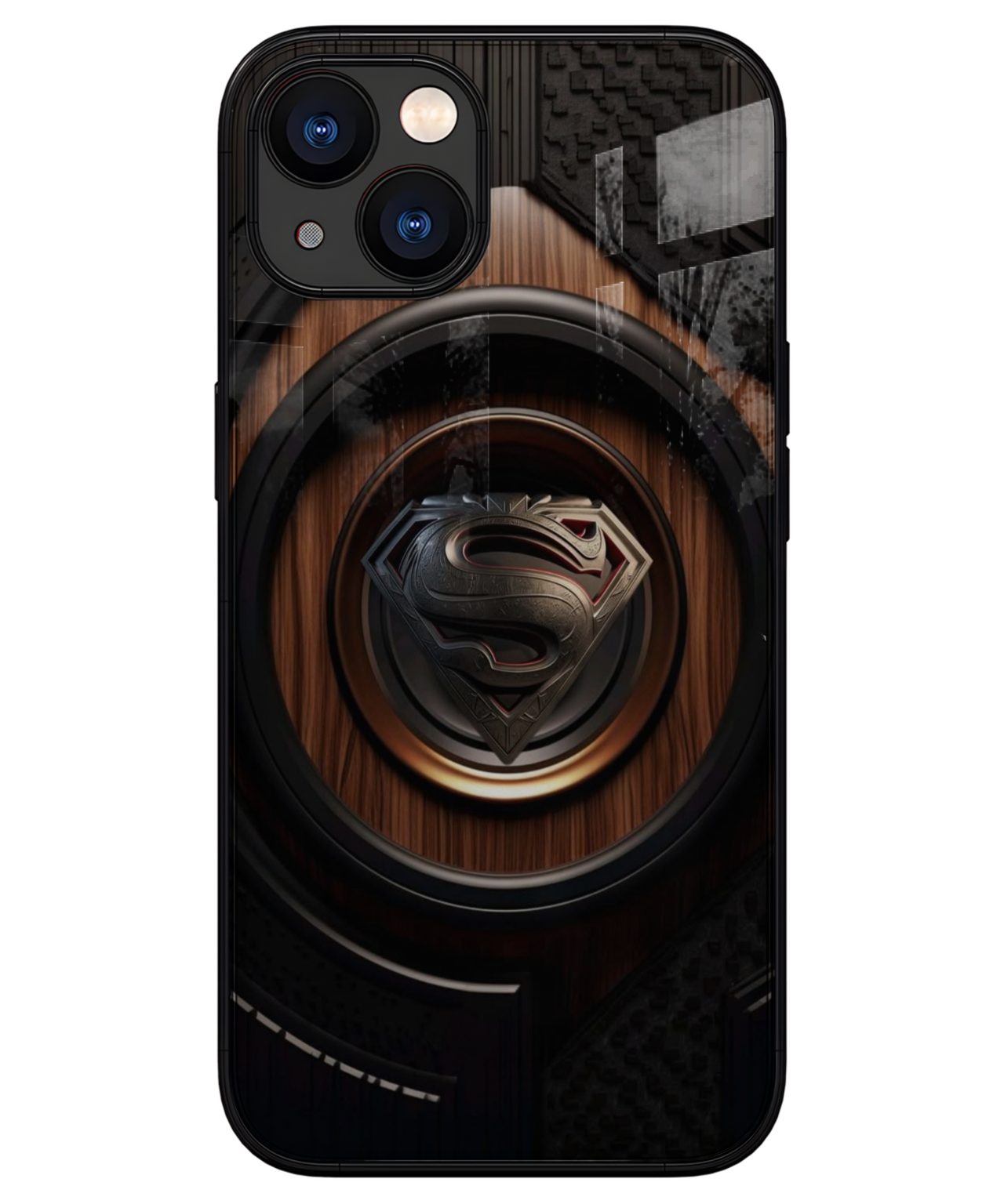 Superman Steel Emblem iphone 13 back cover