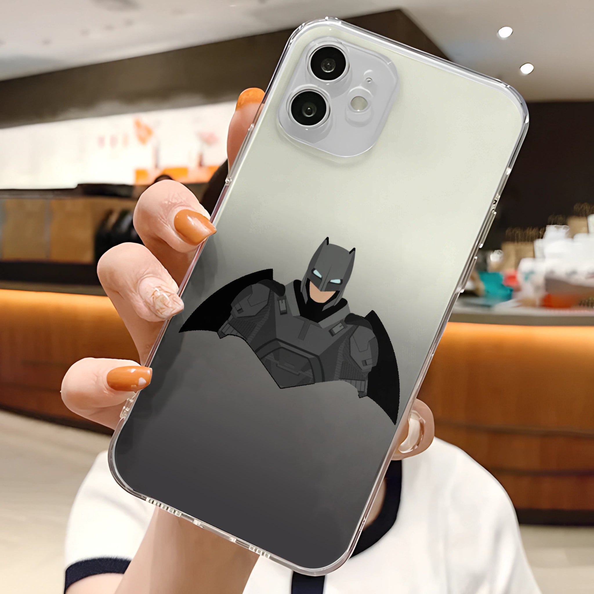 Batman Transparent Mobile Case
