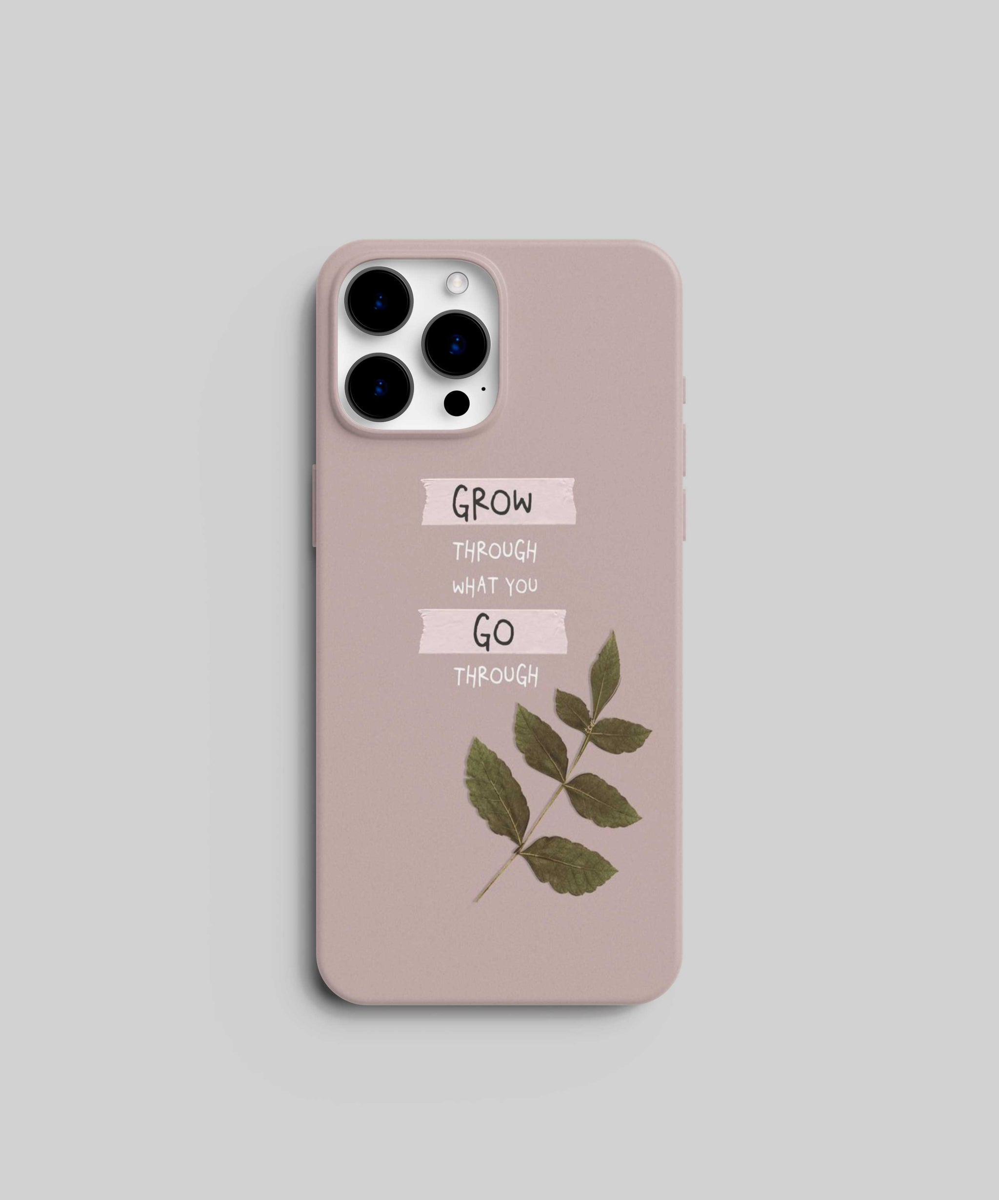 POPCASE: Minimalistic Quote Phone Cover | Custom Phone Cases